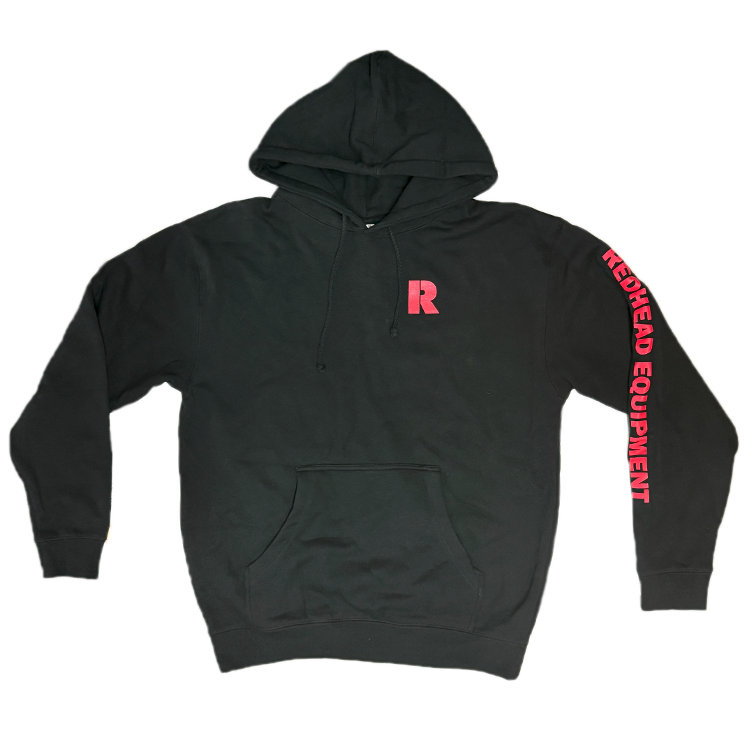 Sleeve logo Hoodie – Redhead Equipment